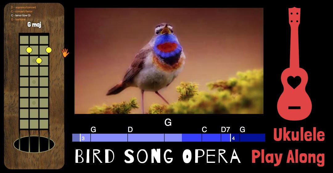 Ukulele Play Along-FREE PLAYLIST-Bird Song Opera